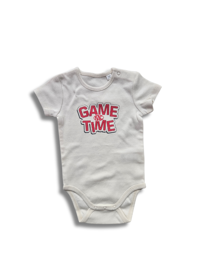 baby kinder body strampler kac game time