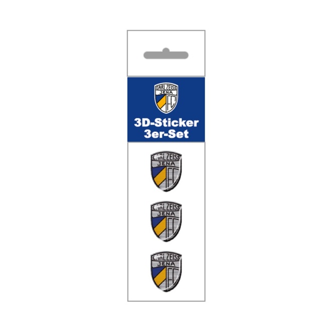 FCC 3D Aufkleber '3er Logo'