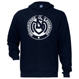 Hoodie Kreislogo navy | offizieller MSV ZebraShop
