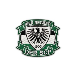 SC Preußen Münster Aufnäher - Hier regiert der SCP